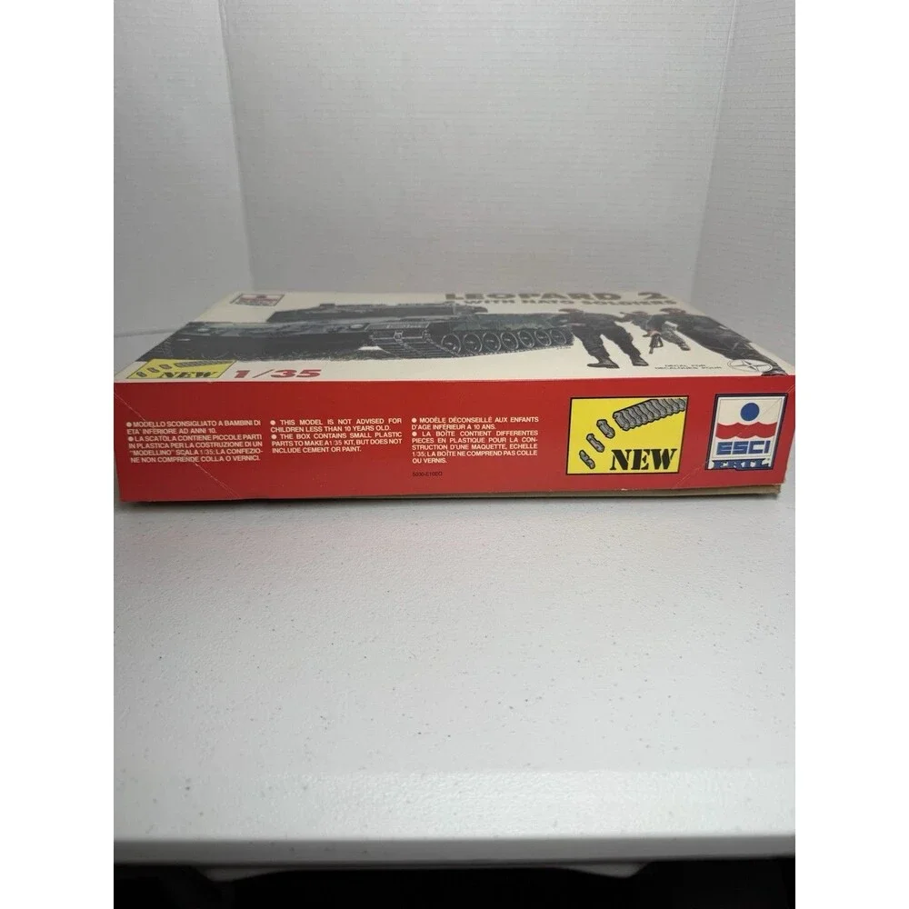 ESCI | Toys | Esci 35 Leopard 2 Tank Model With Nato Soldiers Kit Model ...